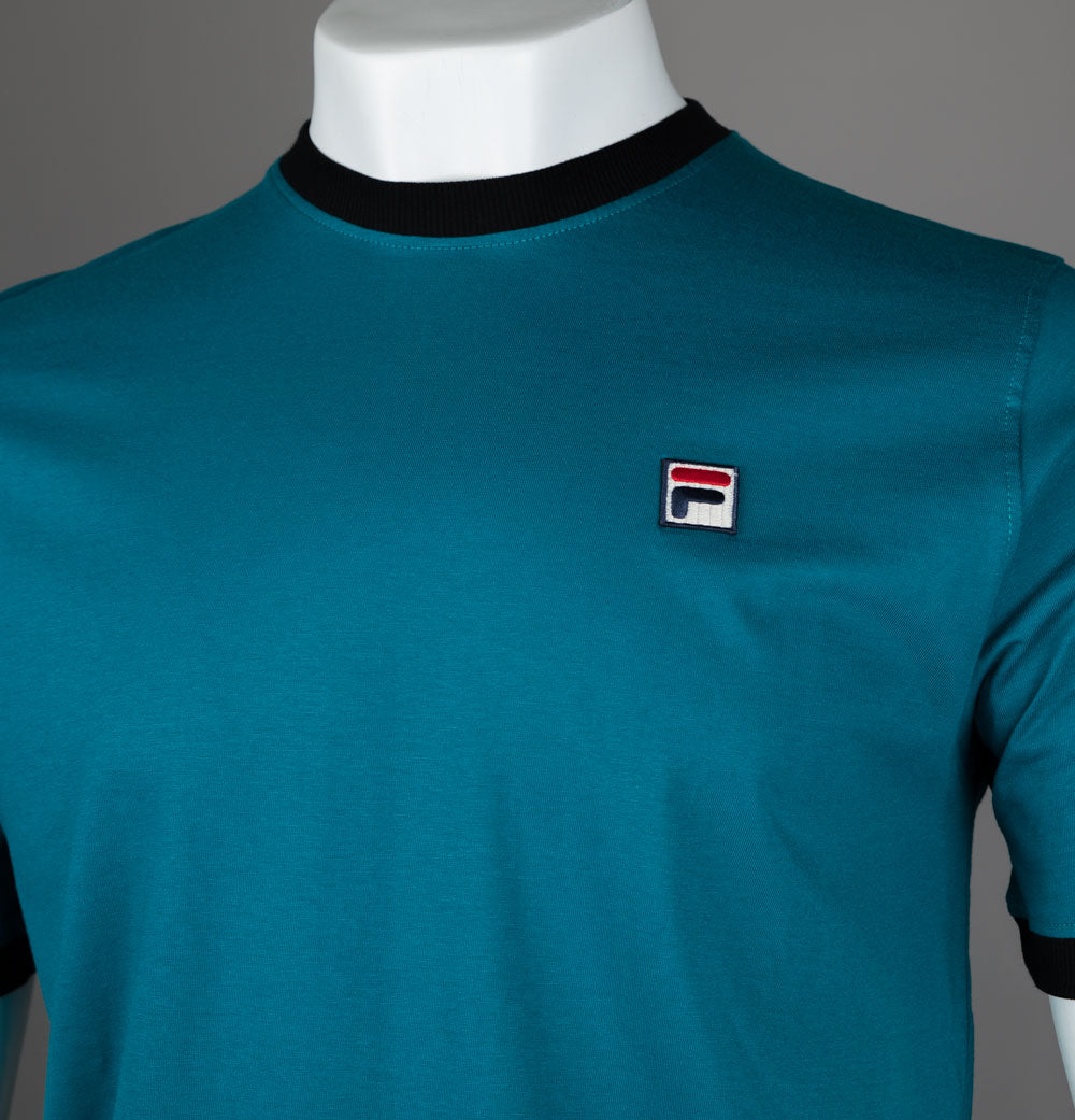 Fila Vintage Marconi Ringer T-Shirt Deep Lagoon/Black – Bronx Clothing