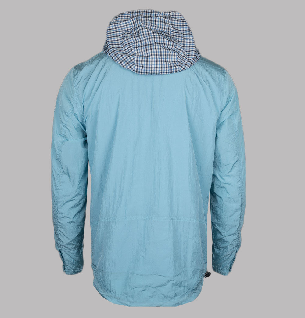 Weekend Offender Saunders Parachute Jacket Winter Sky/Blue House Check ...