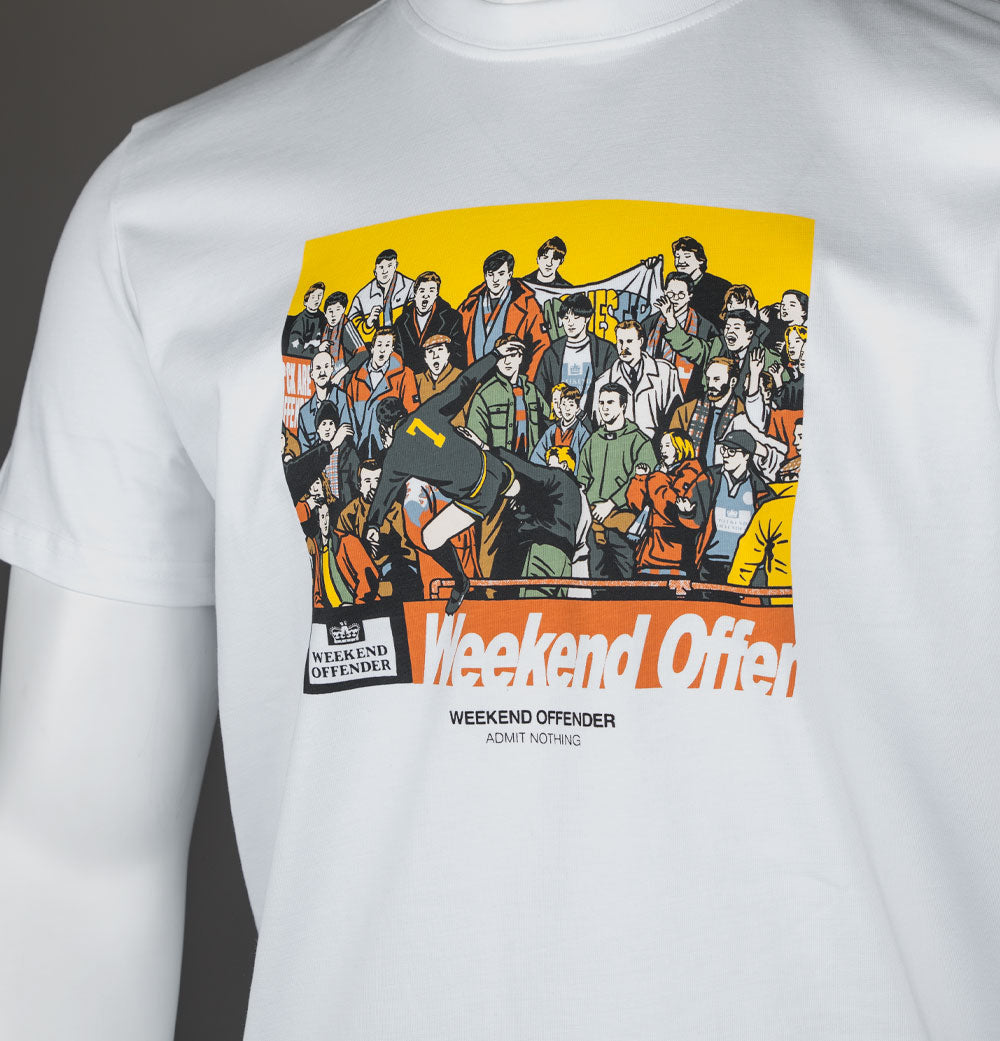 Weekend Offender Selhurst Graphic T-Shirt White – Bronx Clothing