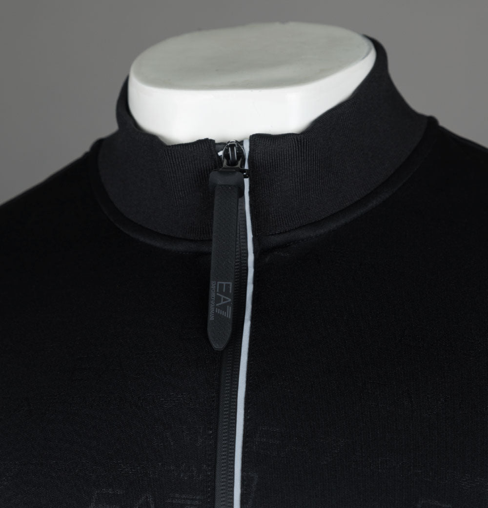 EA7 Repeat Logo Track Top Black – Bronx Clothing