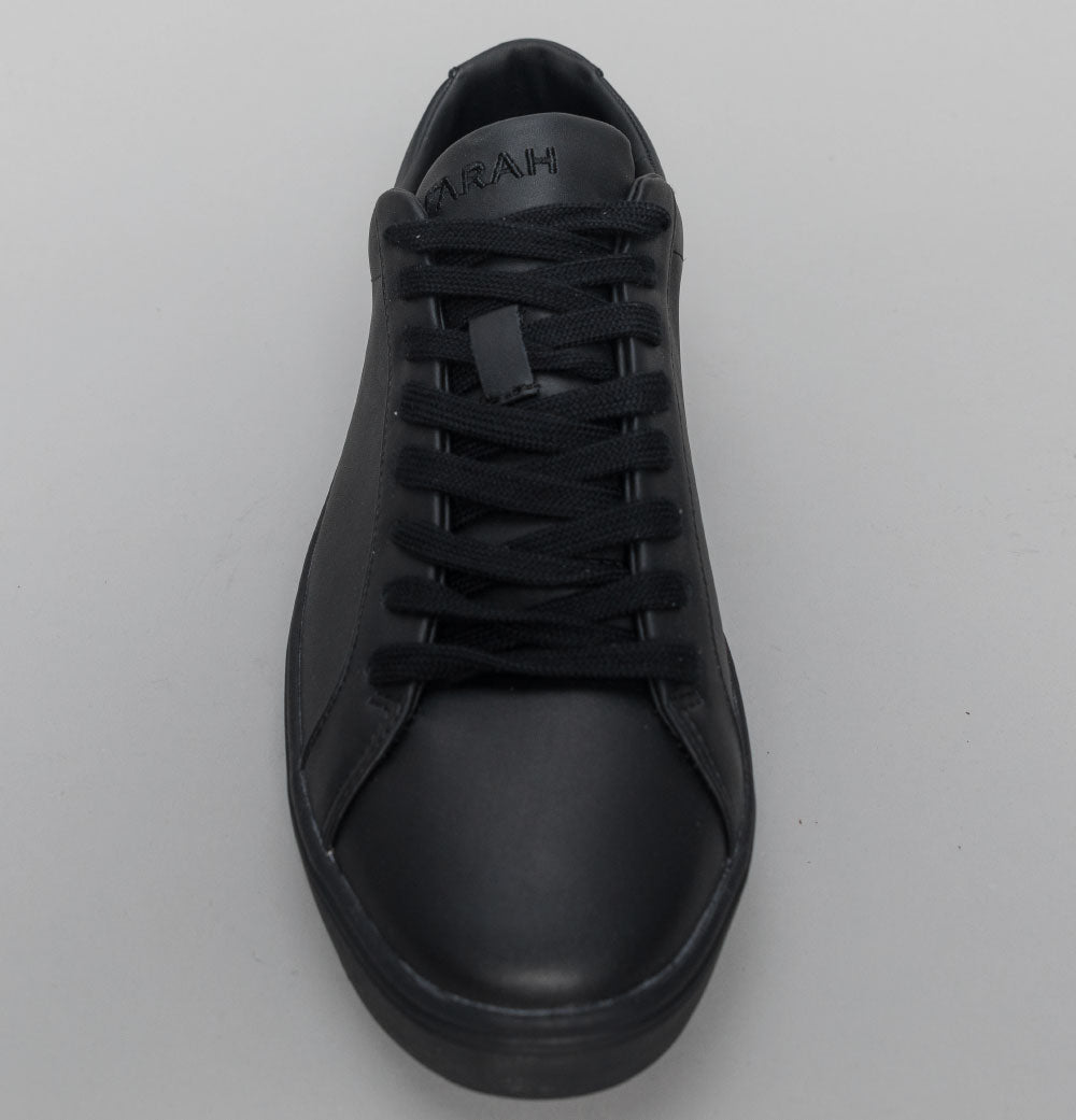 Farah Rigby Cupsole Trainers Black Mono – Bronx Clothing