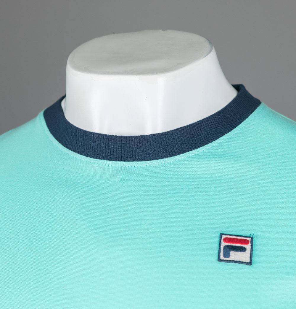 Fila Vintage Marconi Ringer T-Shirt Aruba Blue/Fila Navy – Bronx Clothing