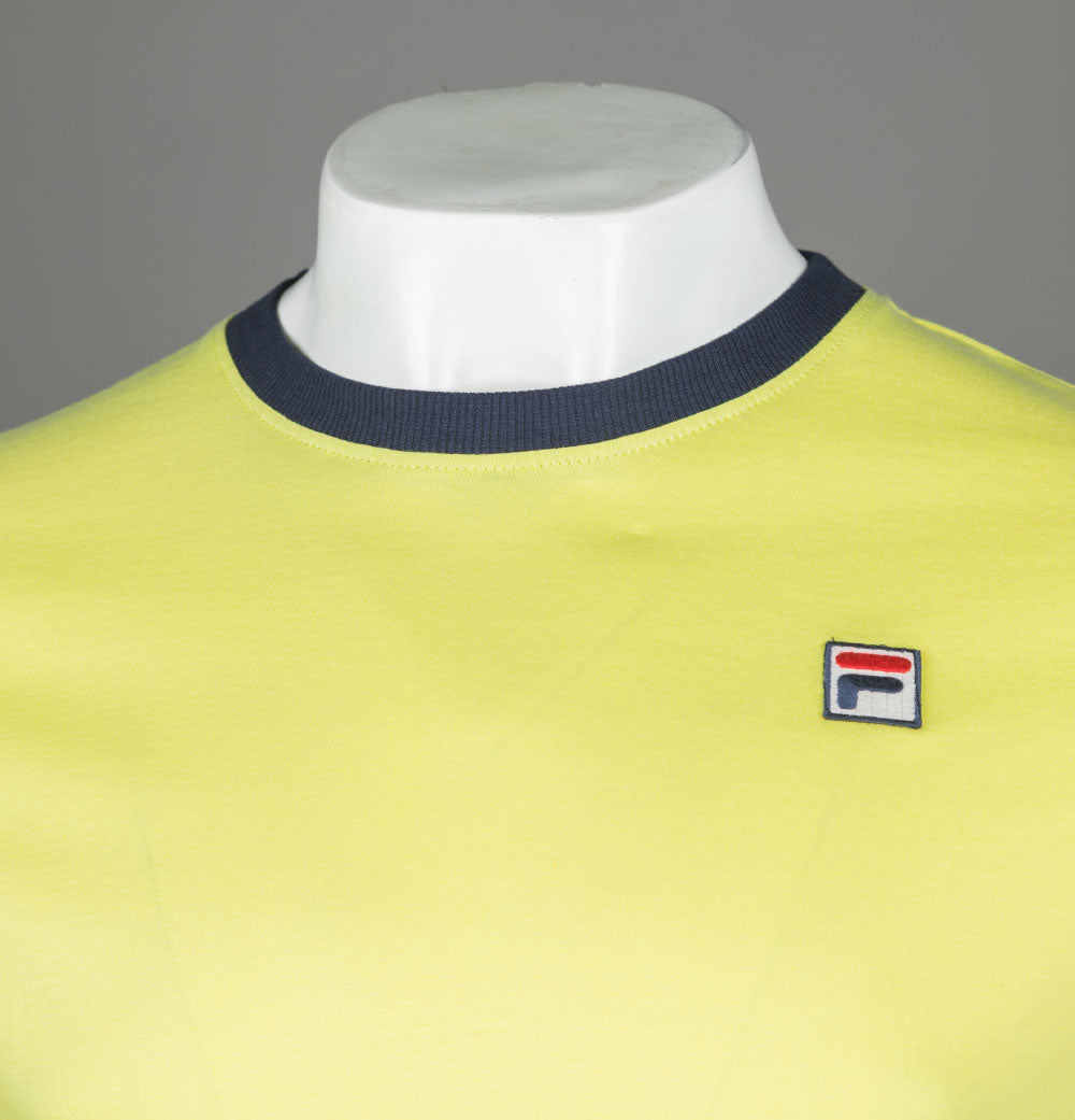 Fila Vintage Marconi Ringer T-Shirt Limelight/Fila Navy – Bronx Clothing